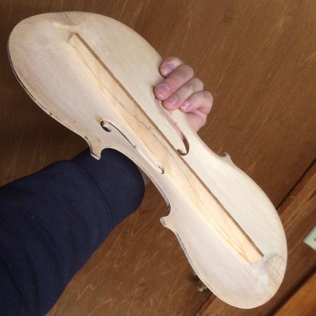 15" Five-string Viola in Progress | Five String Fiddles